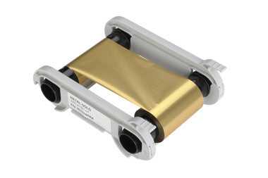 Evolis RCT216NAAA METALLIC GOLD Monochrome Ribbon